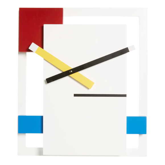 Moma | Wall Decor | Moma De Stijl Wall Clock In Multi New In Box | Poshmark